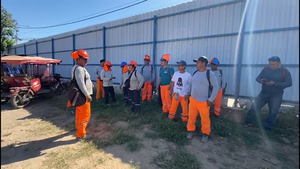 Morales: Obreros de construcción protestan contra consorcio que ejecuta ...