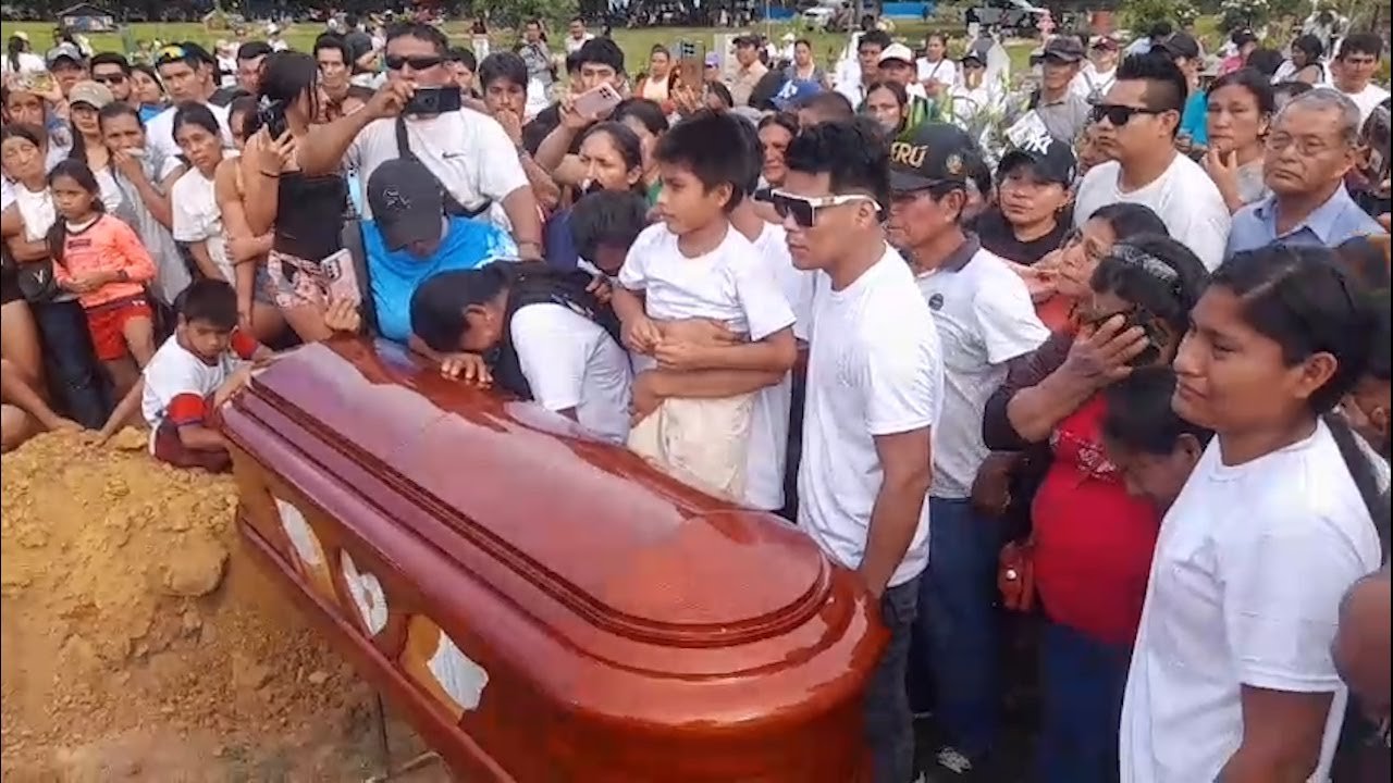 La Banda de Shilcayo: Sepultan a Michael Tapullima Tuanama, trabajador de empresa avícola ...